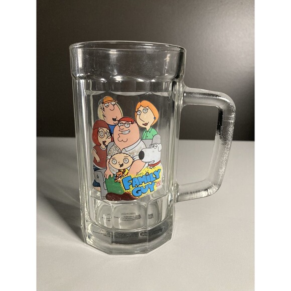 Dining | Family Guy Tv Show Stein 213 152 Oz Glass Beer Mug Tankard ...
